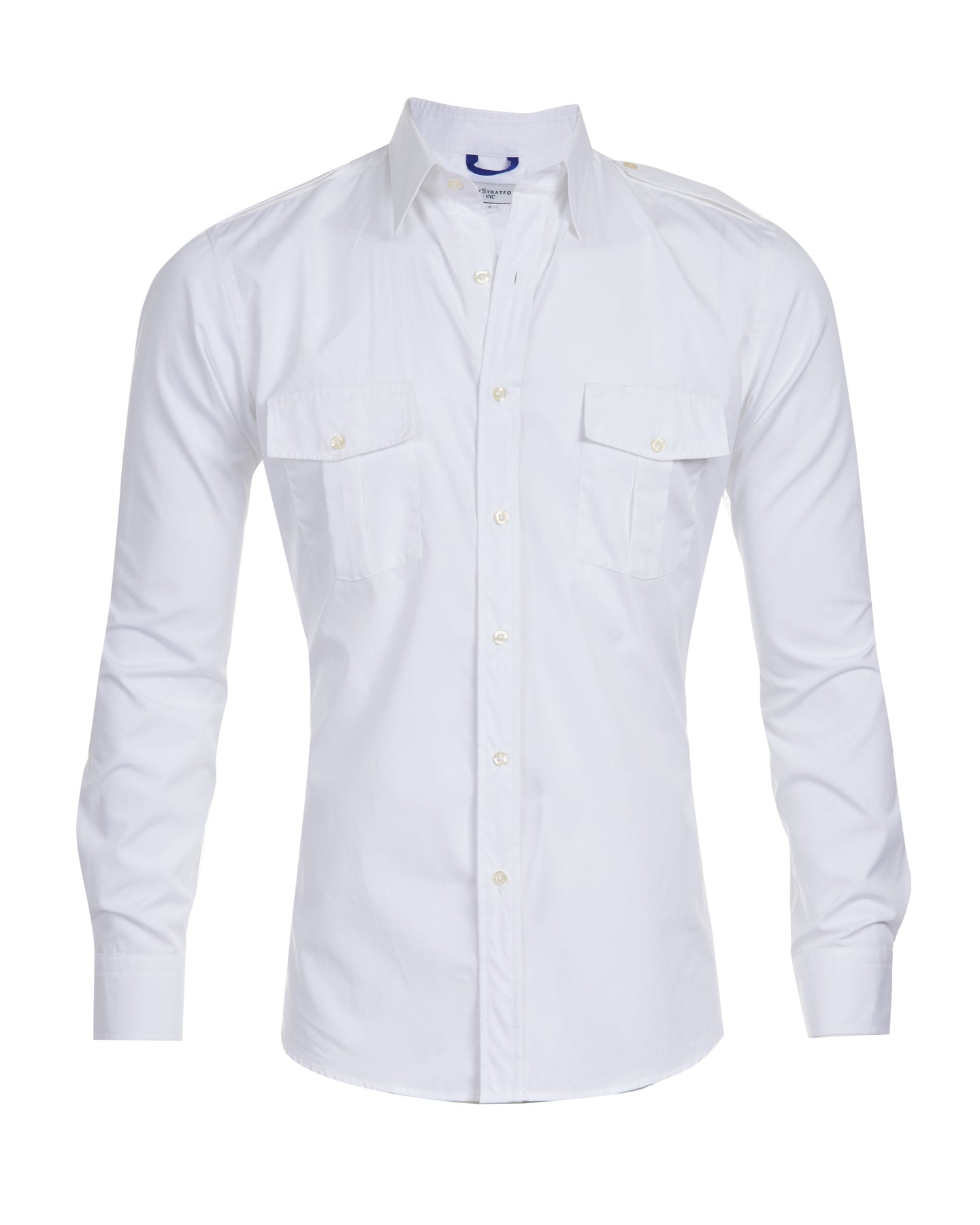 The Pilot Shirt White / 5 (XL) | Teddy Stratford