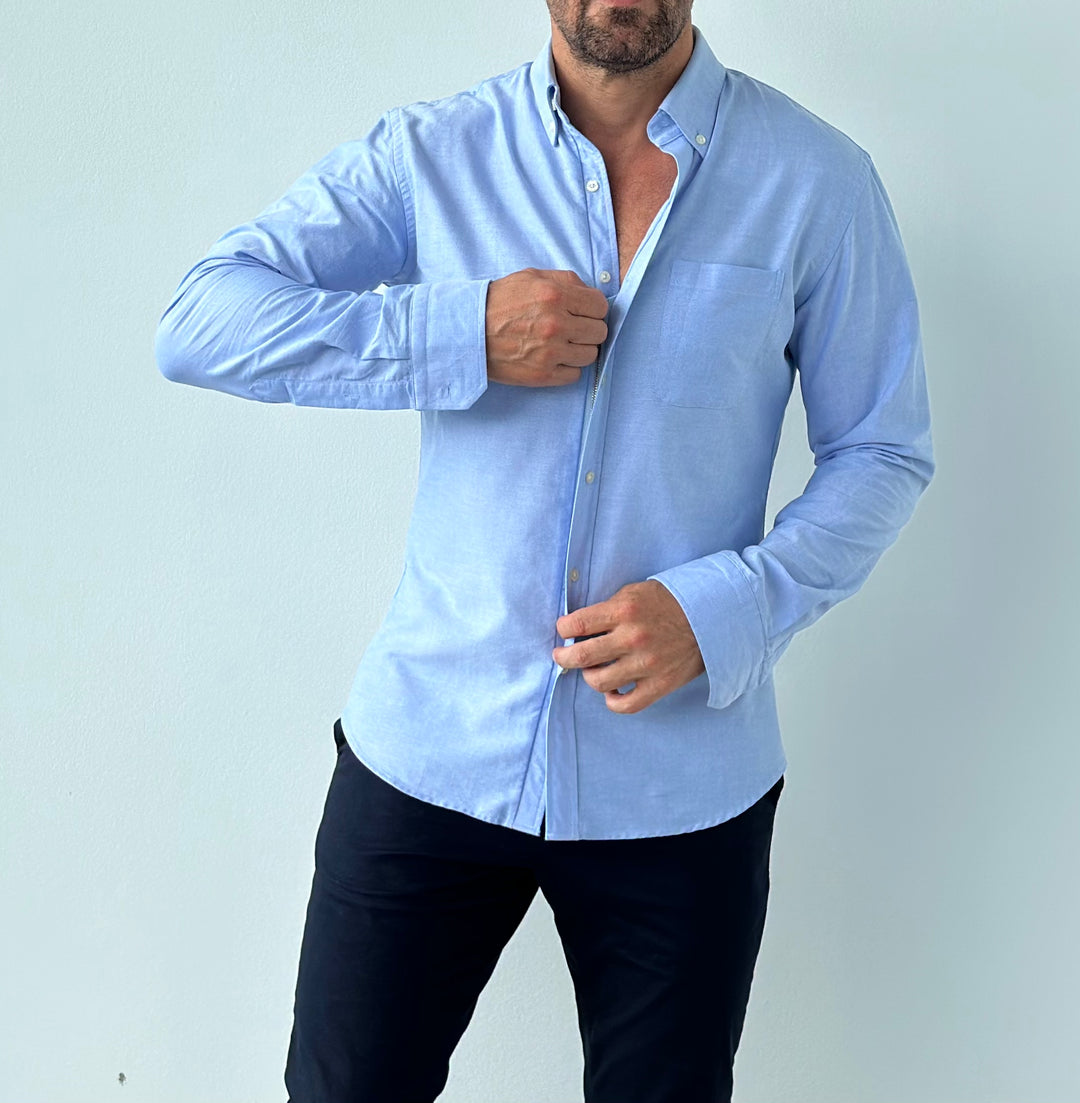 The Solid OCBD: Oxford Cloth Button Down | Teddy Stratford The Solid OCBD: Oxford Cloth Button Down | Teddy Stratford